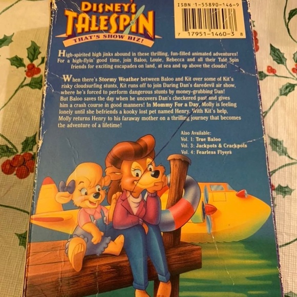 Disney | Media | Disneys Talespin Thats Show Biz Vhs | Poshmark